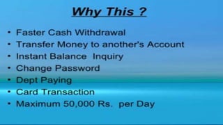 ATM MANAGEMENT SYSTEM | PPTX