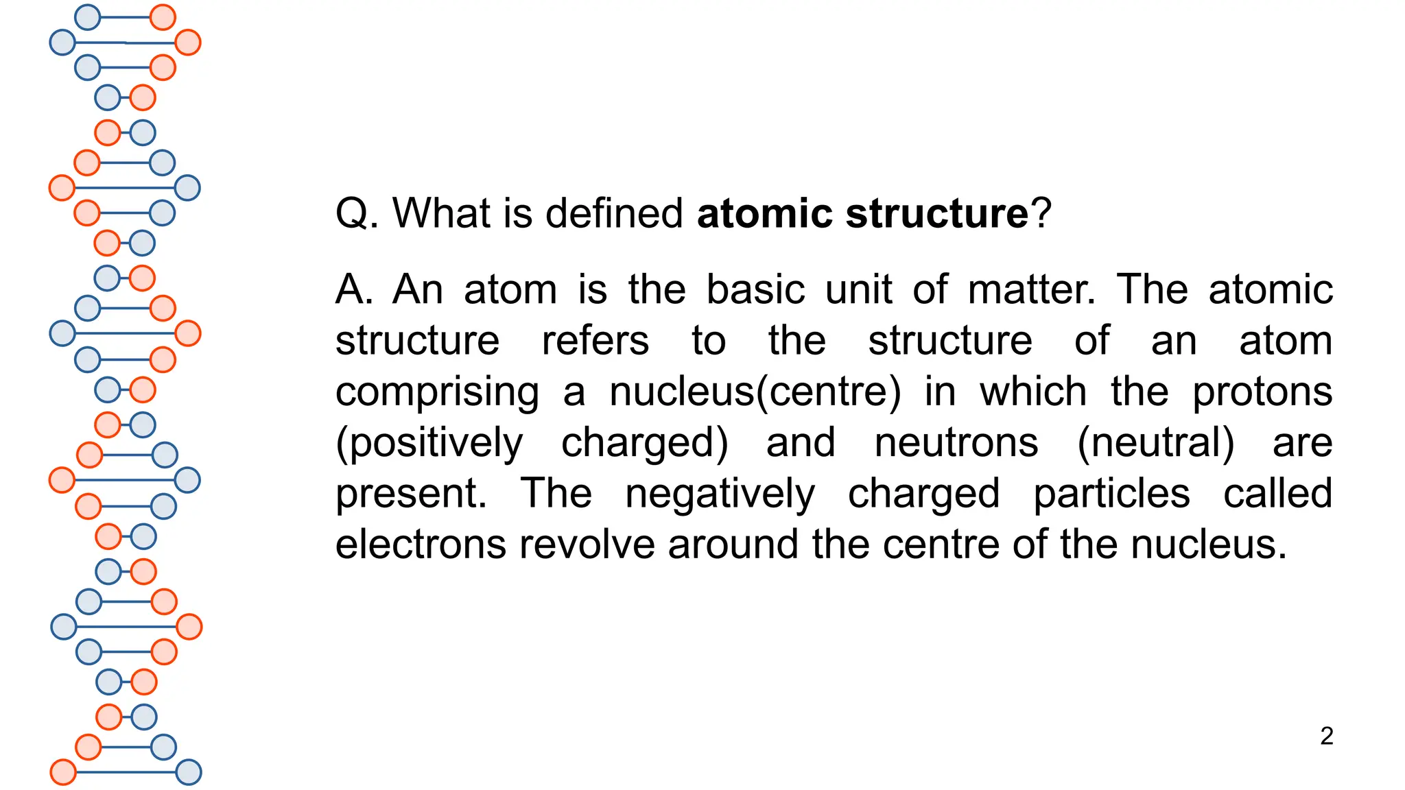 STRUCTURE OF ATOM[PART1], CLASS 11, CHEMISTRY | PPTX