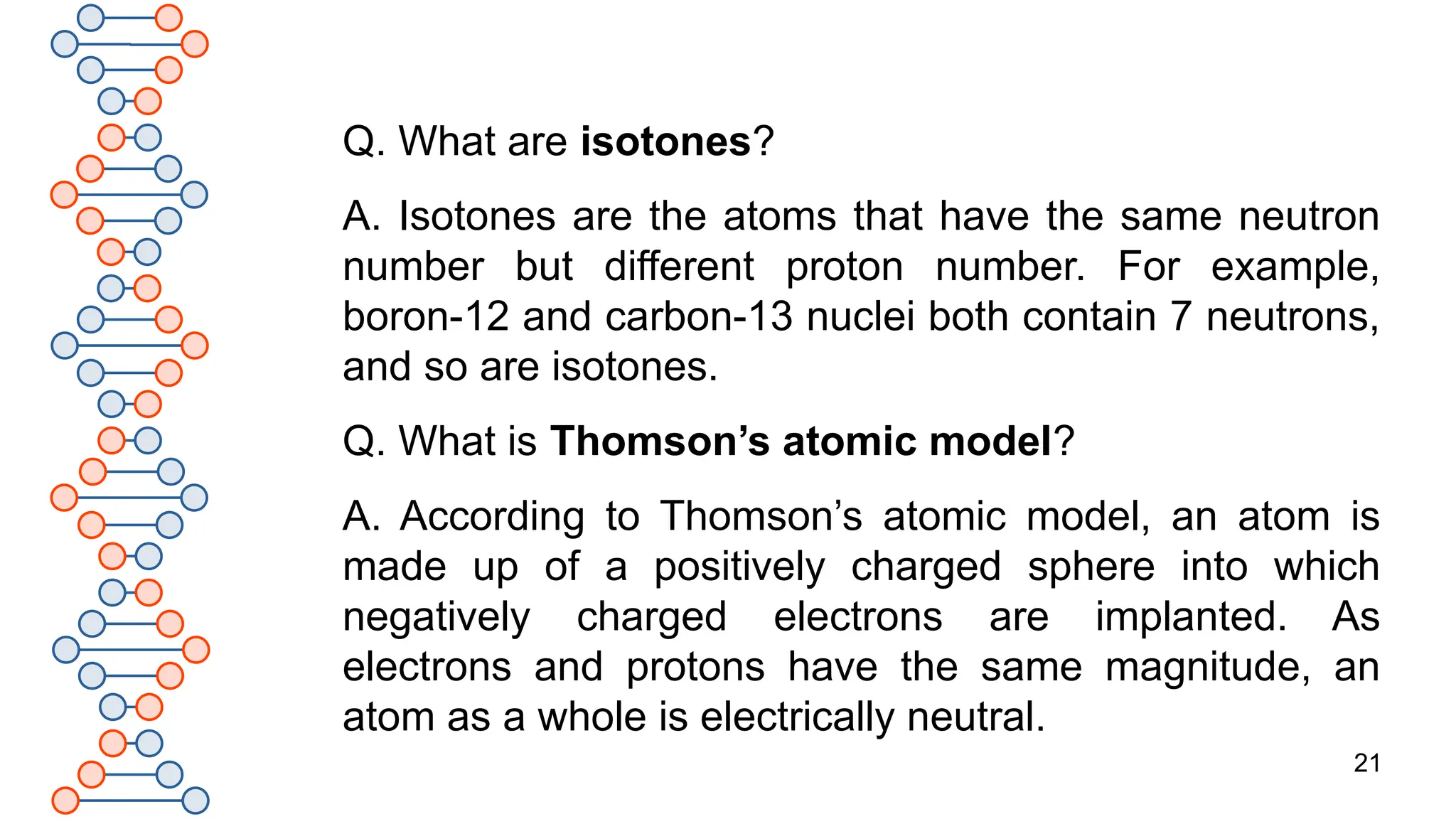 STRUCTURE OF ATOM[PART1], CLASS 11, CHEMISTRY | PPTX