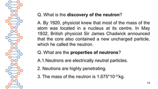 STRUCTURE OF ATOM[PART1], CLASS 11, CHEMISTRY | PPTX