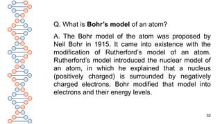 STRUCTURE OF ATOM[PART1], CLASS 11, CHEMISTRY | PPTX