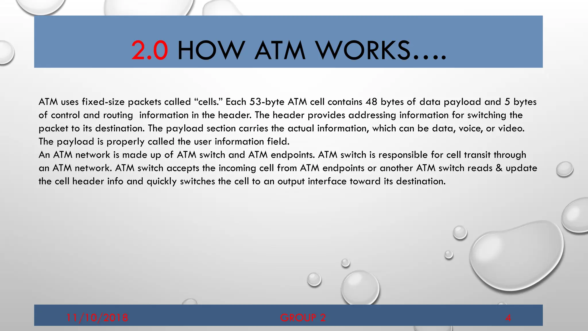 Asynchronous Transfer Mode Introductory Presentation | PPT