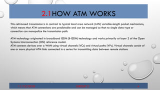 Asynchronous Transfer Mode Introductory Presentation | PPT