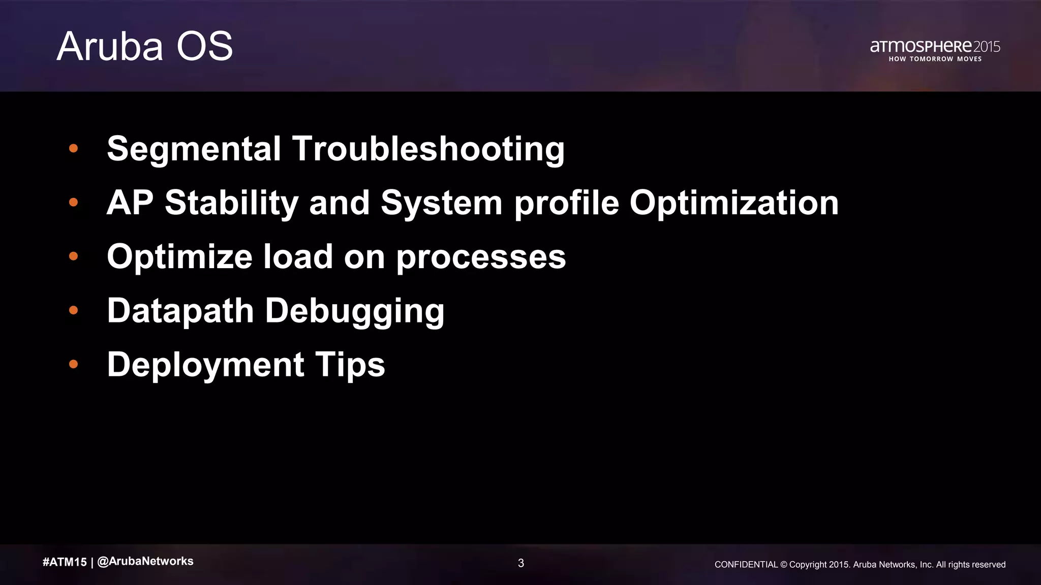 The Aruba Tech Support Top 10: WLAN design, configuration and ...