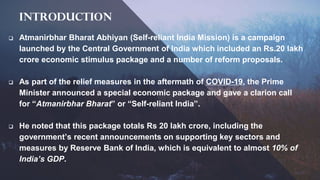 Atmanirbharbharat | PPTX