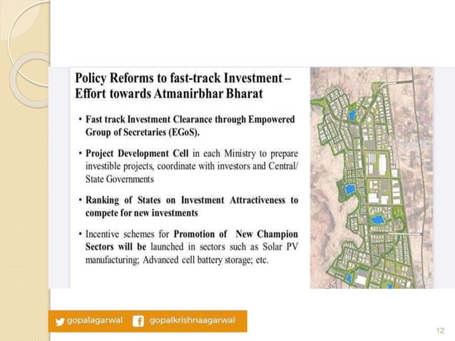 The Concept of Atma Nirbhar Bharat New Economic Policy | PPTX