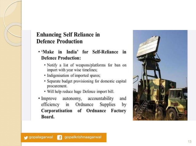 The Concept of Atma Nirbhar Bharat New Economic Policy | PPTX