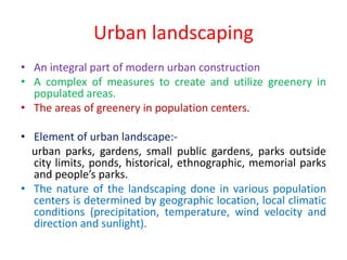 landscaping | PPTX