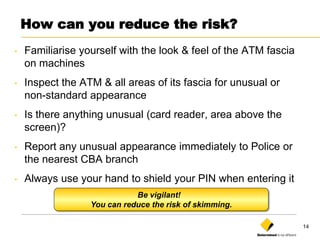 Atm awareness guide | PDF