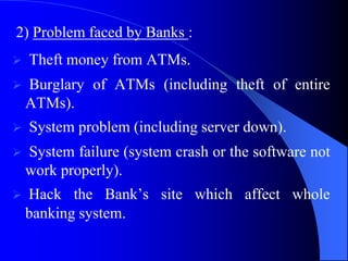 Atm banking | PPT