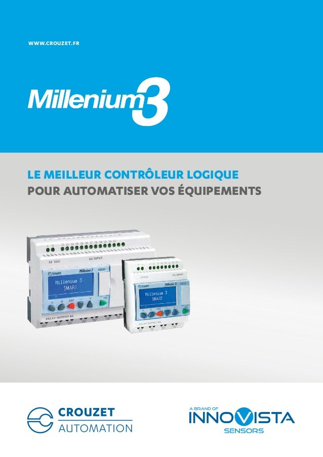 Crouzet Automation - Millenium3 French version