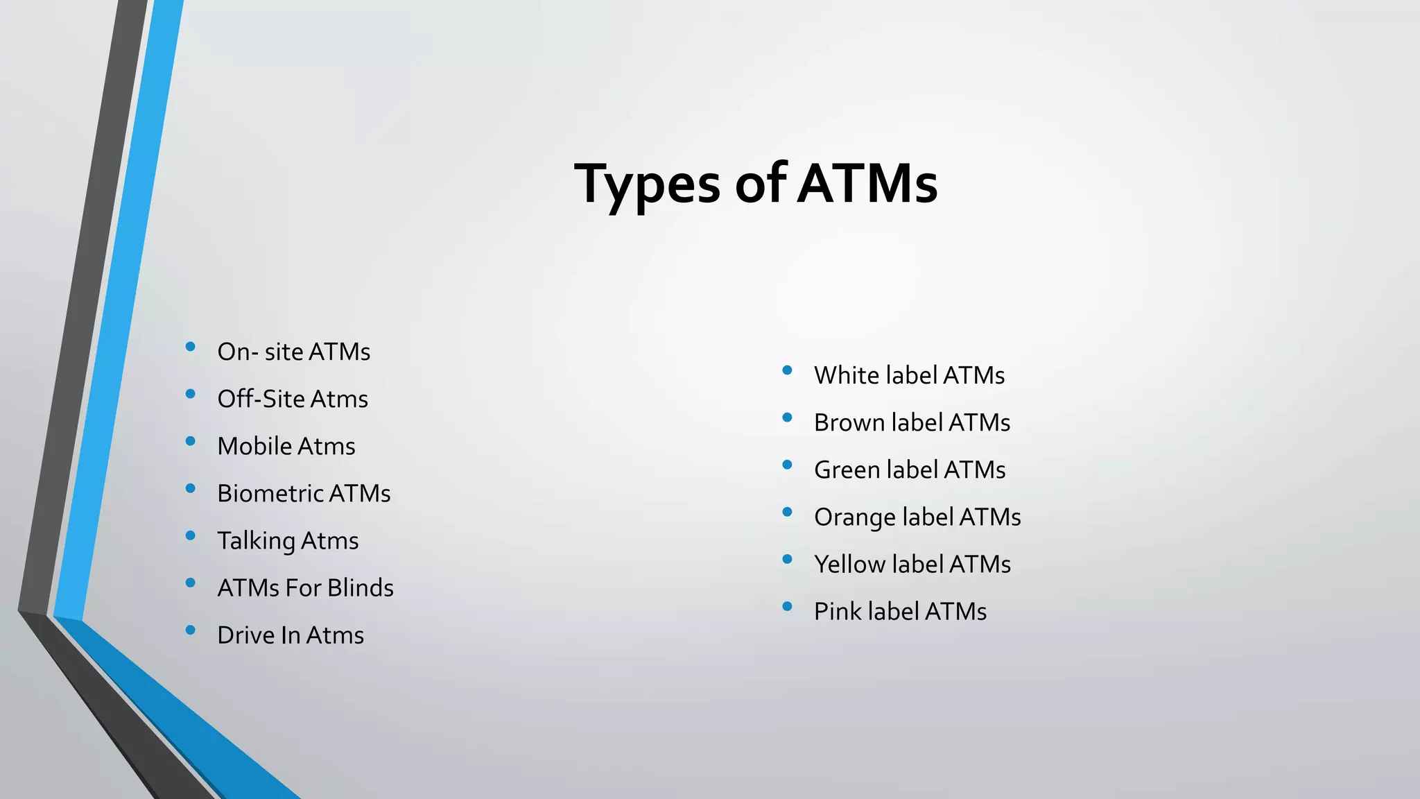 ATM project presentation | PPTX