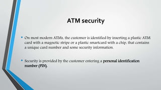 ATM project presentation | PPTX