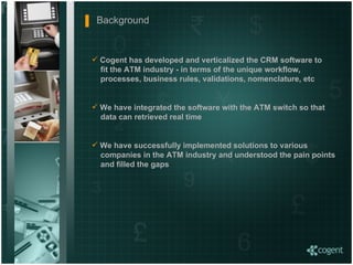 ATM Service Management | PPT