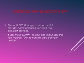 Atmega based garage door openning | PPT