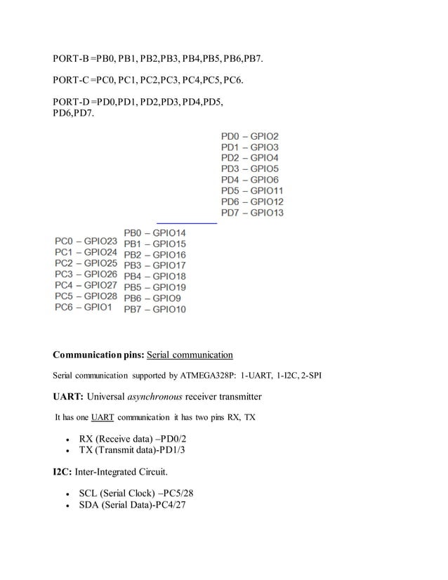 ATmega328p | DOCX | Computer Peripherals | Computing