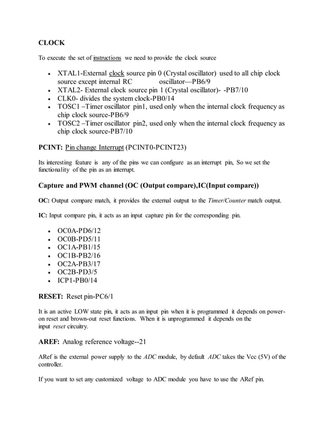 ATmega328p | DOCX | Computer Peripherals | Computing