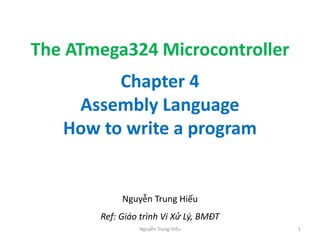 ATmega324-Chap4-Assembly-Programming.pdf | Programming Languages | Computing
