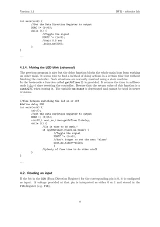 Atmega tutorial | PDF