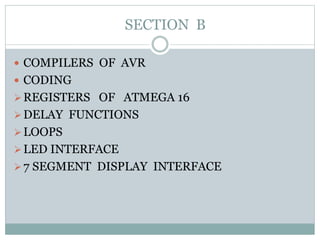 Atmega16 | PPTX | Computer Peripherals | Computing