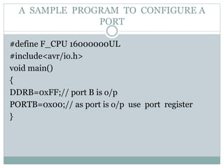 Atmega16 | PPTX | Computer Peripherals | Computing