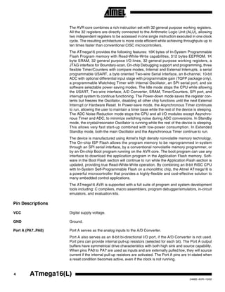 Atmega16 datasheet | PDF