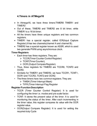 Atmega 16 drdo report | DOCX