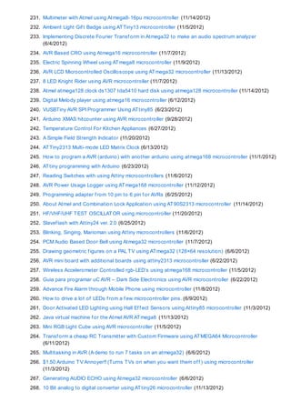 Atmega32 avr.com-projects | PDF | Computer Peripherals | Computing