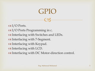 ATMEGA32 full tutorials | PPT