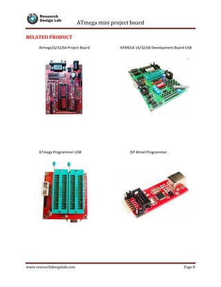 Atmega Mini project Board | PDF