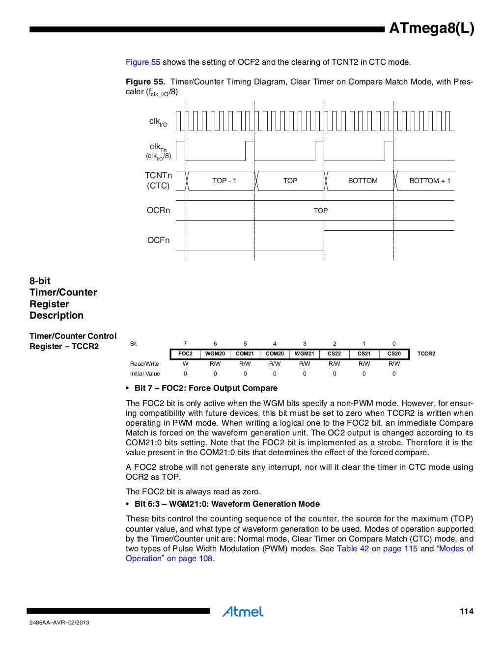 Atmel 2486-8-bit-avr-microcontroller-atmega8 l-datasheet