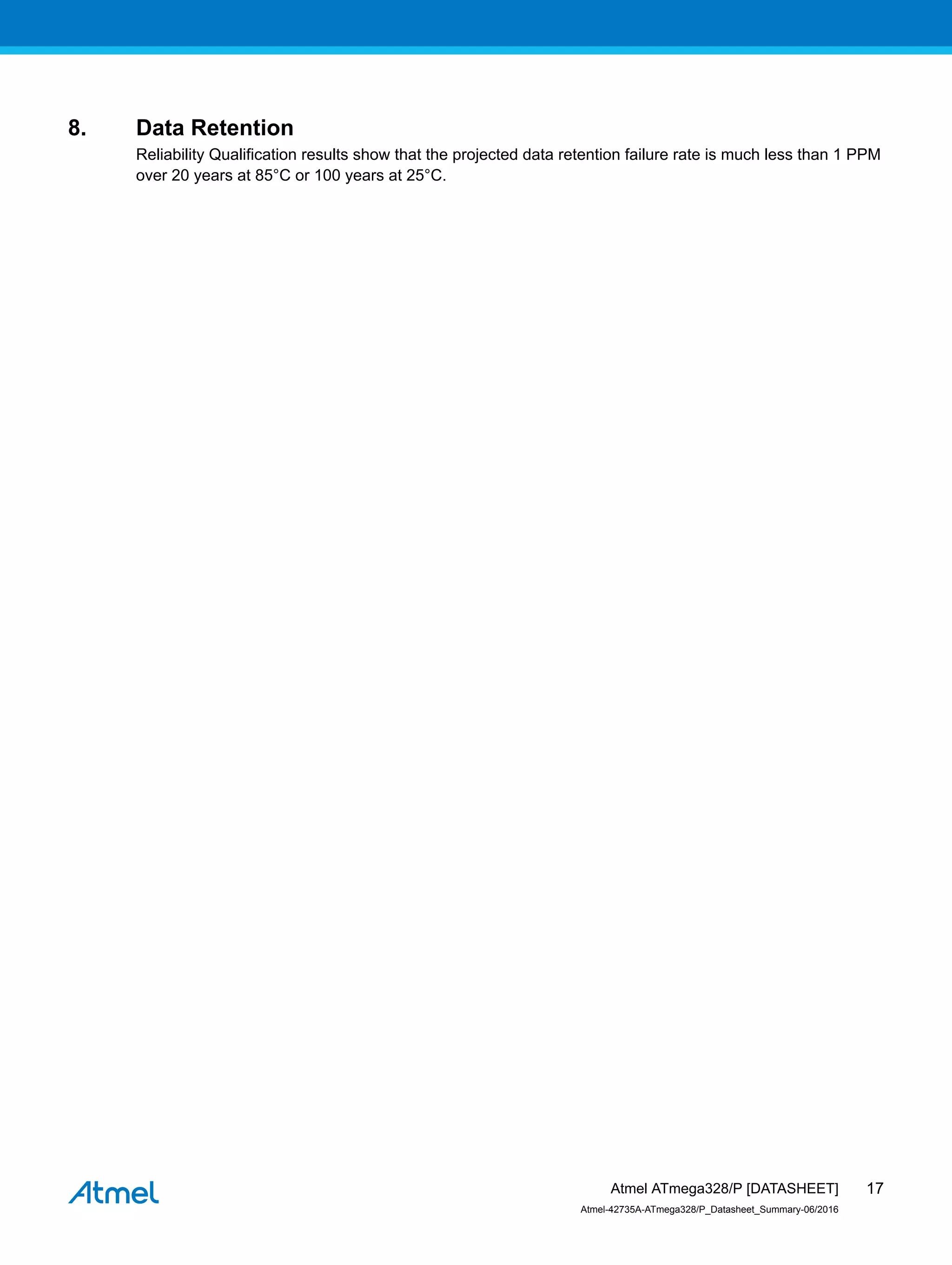 Atmel 42735-8-bit-avr-microcontroller-a tmega328-328-p_summary | PDF | Operating Systems ...