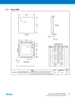 Atmel 42735-8-bit-avr-microcontroller-a tmega328-328-p_summary | PDF | Operating Systems ...