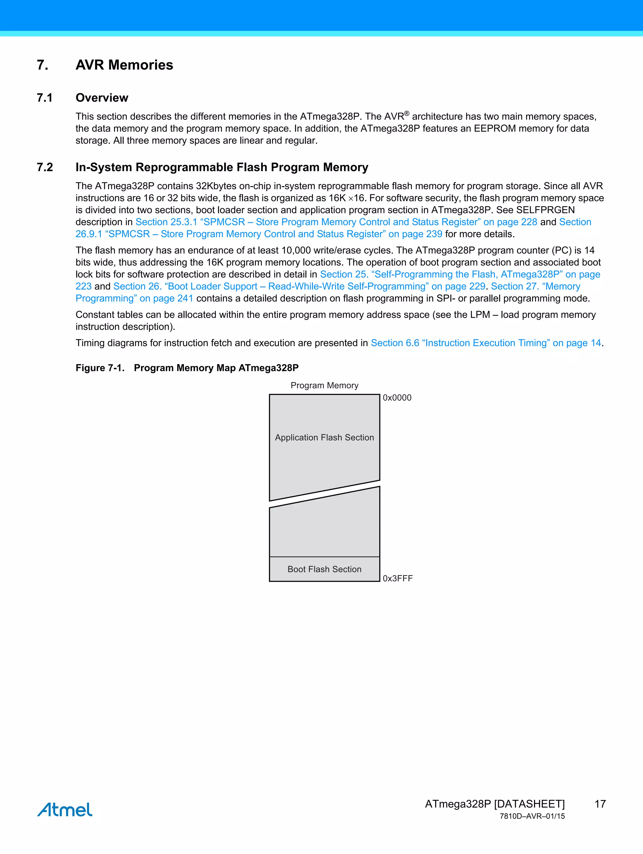 Atmel microcontrollers-a tmega328-p_datasheet | PDF