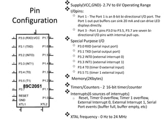 Atmel and pic microcontroller | PPTX