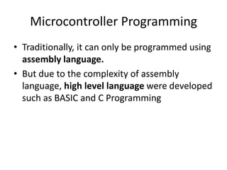 Atmel and pic microcontroller | PPT