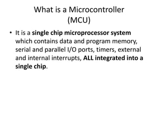 Atmel and pic microcontroller | PPTX
