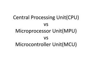 Atmel and pic microcontroller | PPTX