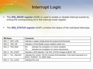 2.4G Radio Transceiver for IEEE802.15.4 and ZigBee Applications | PPT