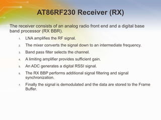 2.4G Radio Transceiver for IEEE802.15.4 and ZigBee Applications | PPT