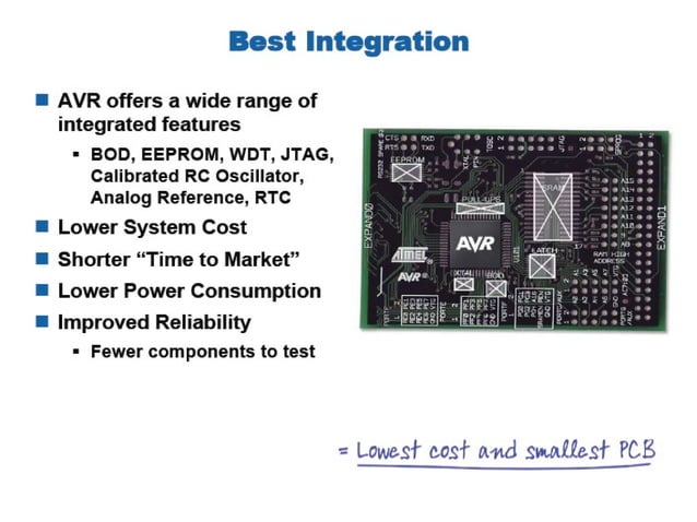 Introduction to Atmel's 8-bit AVR Microcontrollers | PPT