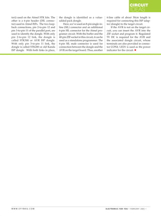 Atmel avr isp dongle | PDF