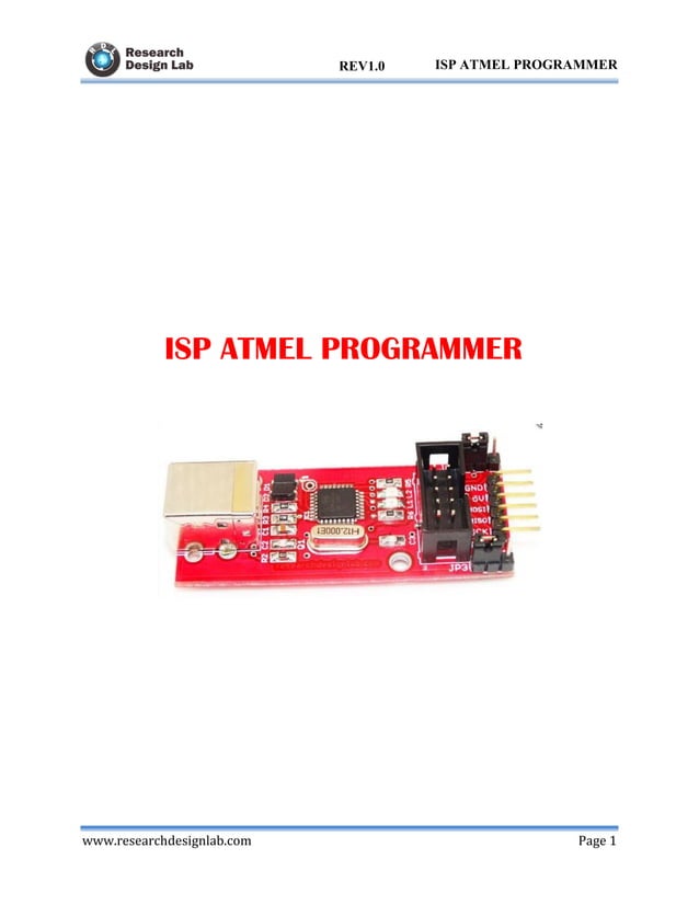 ATMEL ISP Programmer | PDF