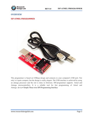 ATMEL ISP Programmer | PDF