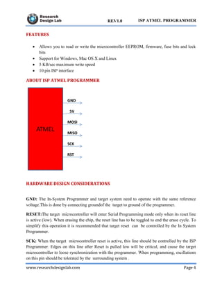 ATMEL ISP Programmer | PDF