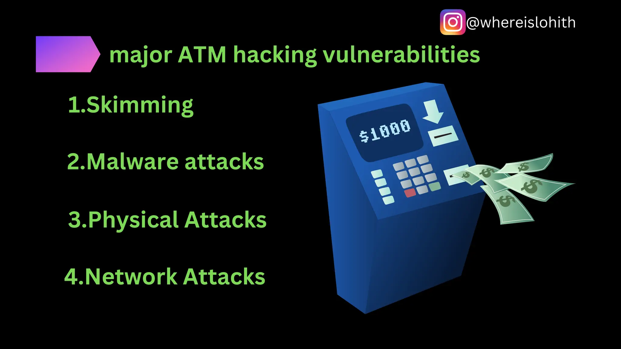 atm hacking and cyber security atm security.pdf | Information and Network Security | Computing