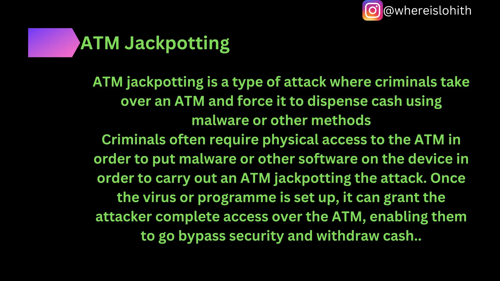 atm hacking and cyber security atm security.pdf | Information and Network Security | Computing
