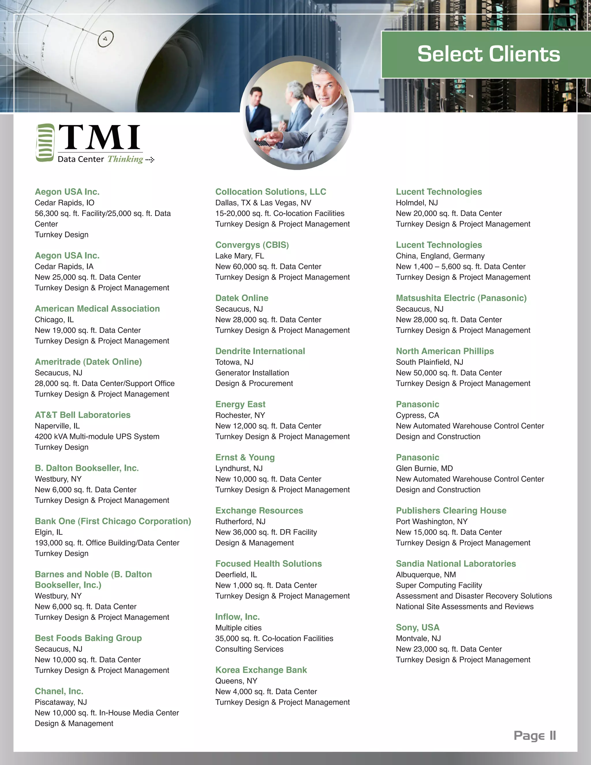 TMI Corporate Brochure | PDF