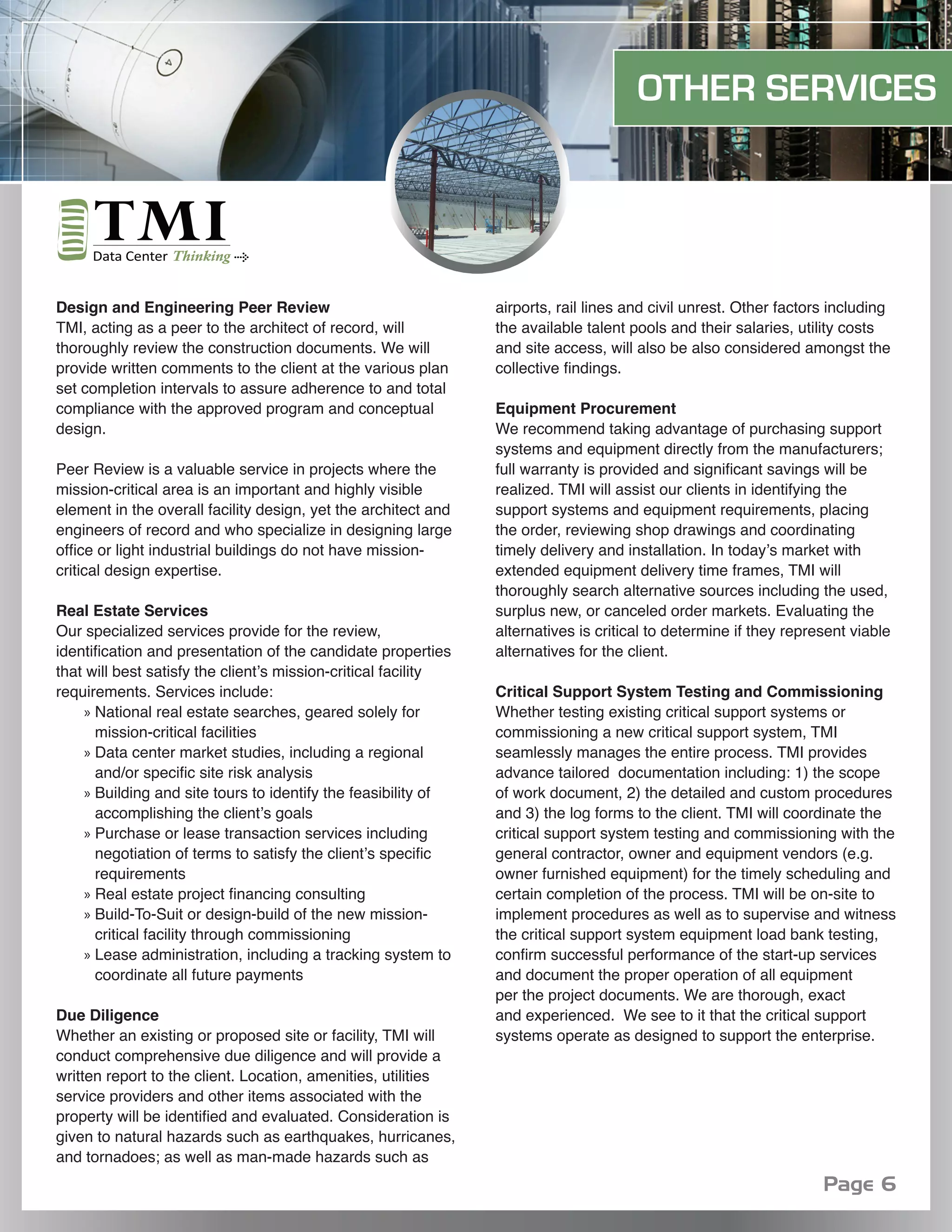 TMI Corporate Brochure | PDF