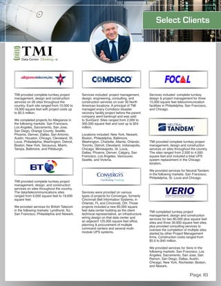TMI Corporate Brochure | PDF